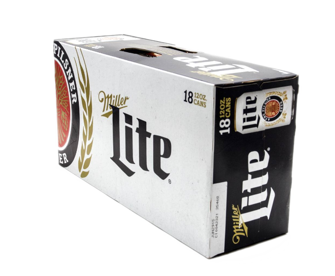 Miller Lite 12oz 18-Pack Can – Primo Weston
