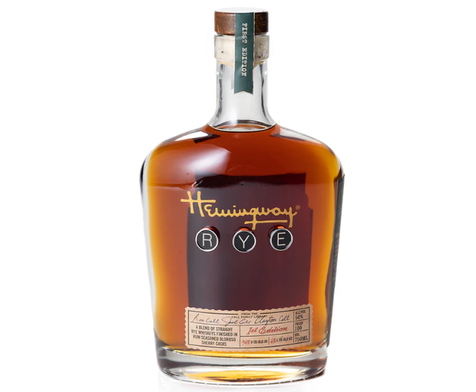 Hemingway Rye 1st Edition 750ml (No Barcode) – Primo Weston
