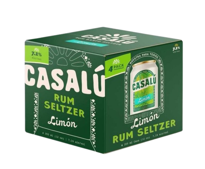 Casalu Limon Rum Seltzer 12oz 4-Pack Can – Primo Weston