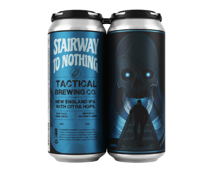Tactical Stairway To Nothing 16oz 4-Pack Can (No Barcode) – Primo Weston