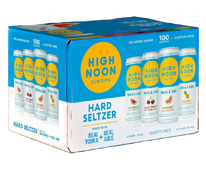 High Noon Sun Sips Variety Pack 12oz 12-Pack Can – Primo Weston
