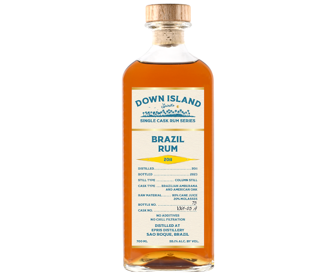 Down Island Brazilian Single Cask Rum 700ml – Primo Weston