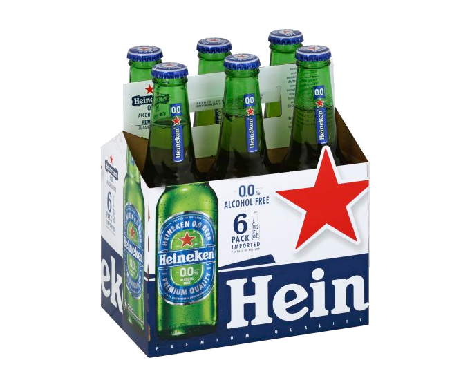 Heineken 00 Non Alcoholic 11.2oz 6-Pack Bottle – Primo Weston