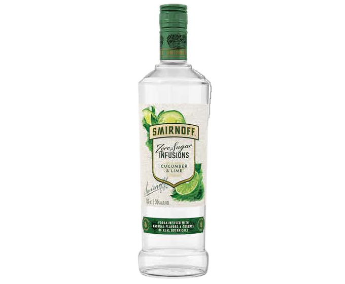 Smirnoff Zero Sugar Cucumber Lime 750ml – Primo Weston
