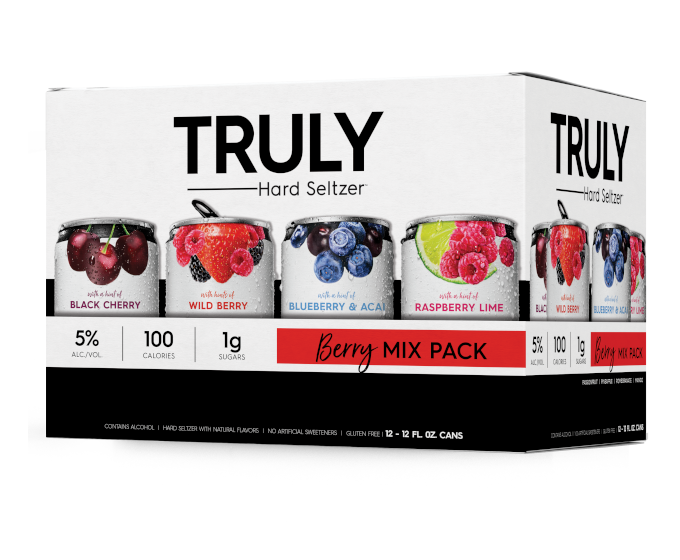 Truly Hard Seltzer Variety Berry 12oz 12-Pack Can – Primo Weston
